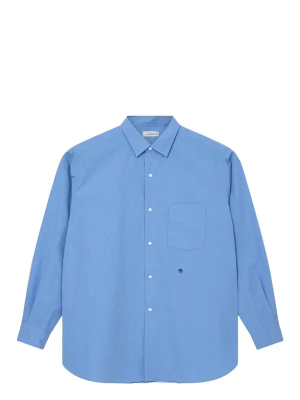 Nanamica Long Sleeve Shirt - Blue
