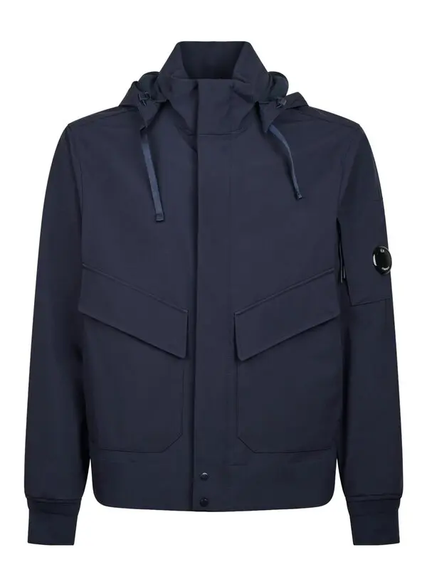 C.P. COMPANY Hooded Jacket With Lens Detail - No
