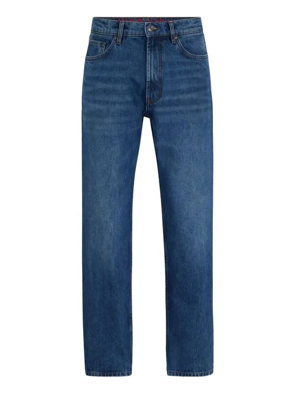 Hugo Boss Straight-leg Jeans - Blue