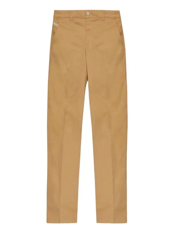 DIESEL® Tailored Buttoned Trousers - Nude