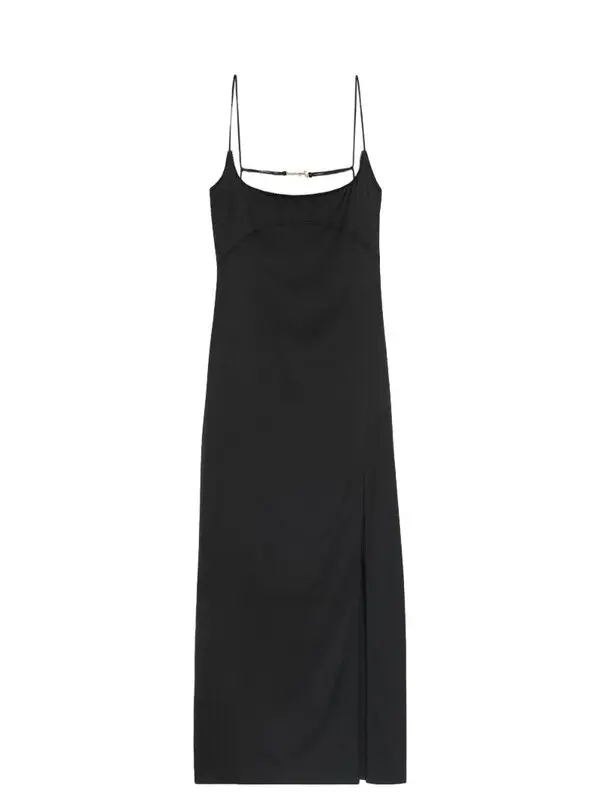 Jacquemus Charm Long Dress - Black
