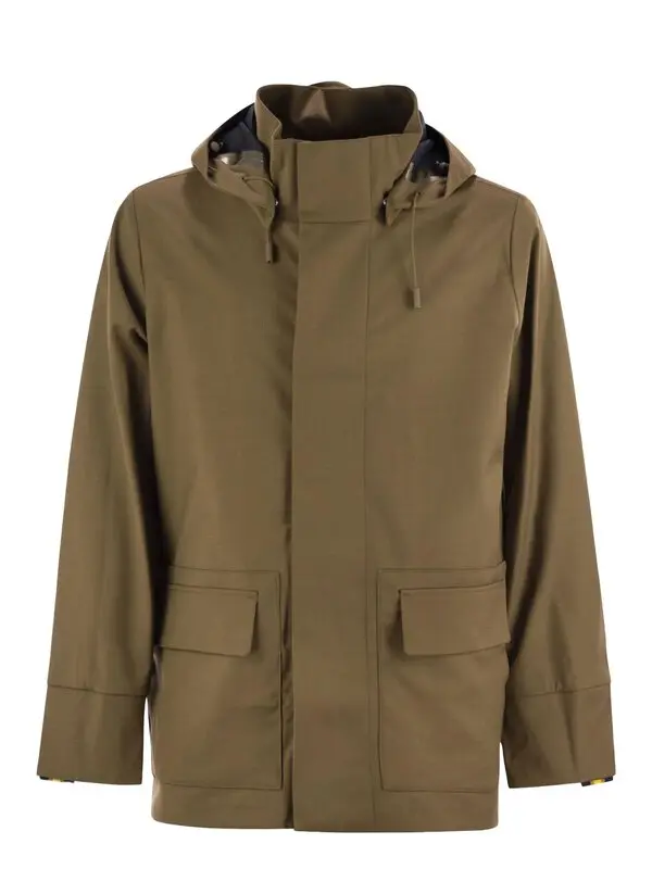K-WAY Erhal Water-repellent City Jacket - Brown