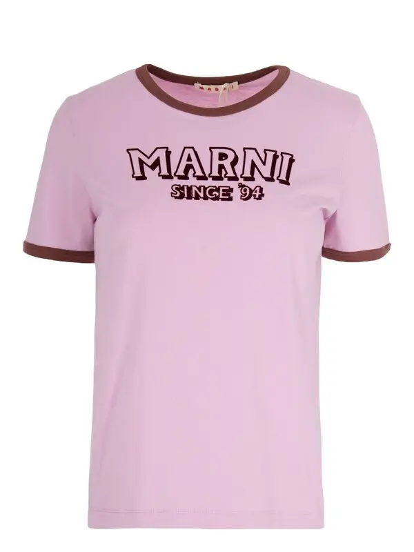 Marni Logo T-shirt - Pink