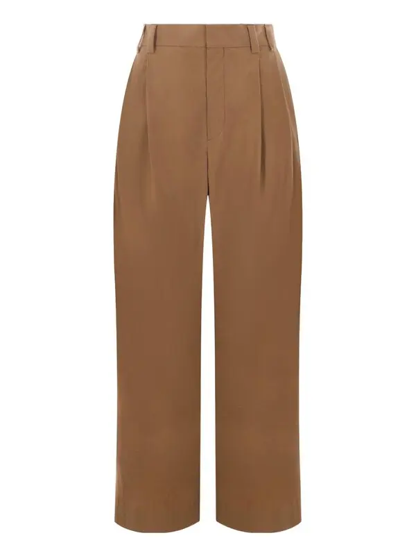 Brunello Cucinelli Monili Chain Straight Trousers - No