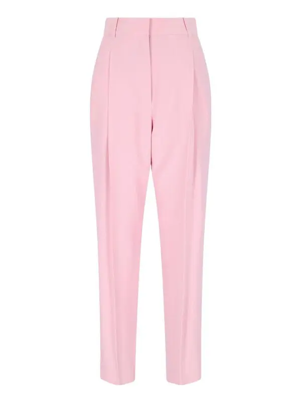 Alexander McQueen Tailored Straight-leg Pants - Pink