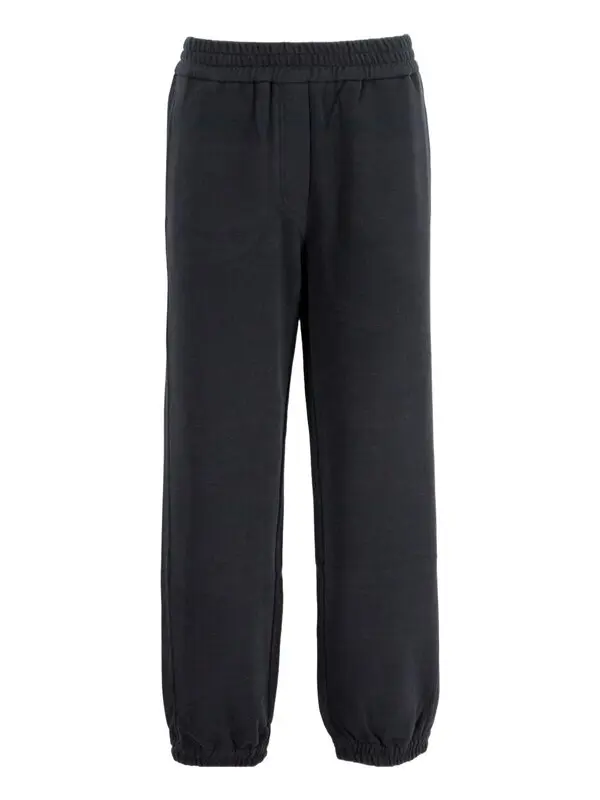 Brunello Cucinelli Elastic Waist Jogger Pants - Black