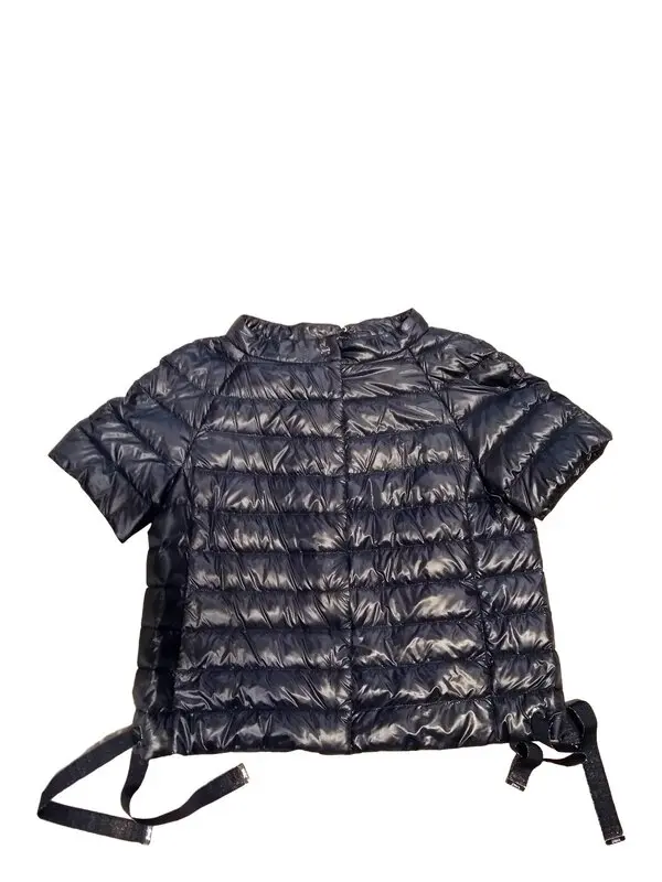 Herno Short Sleeve Quilted Jacket - Black