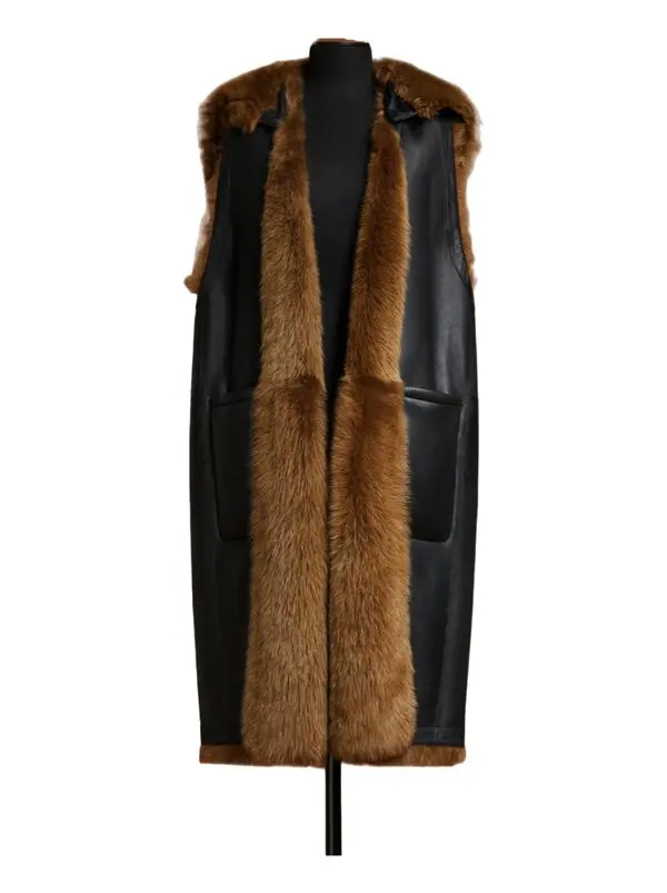 Max Mara Reversible Vest - Black