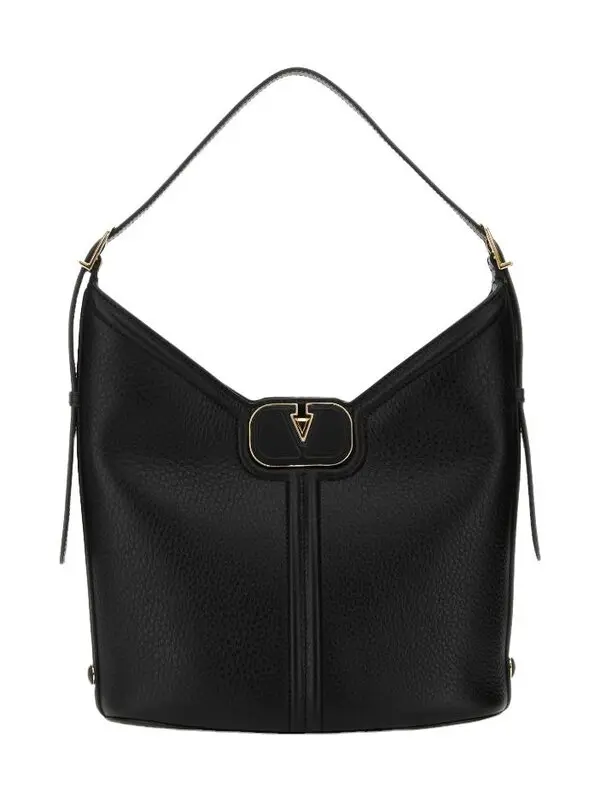 Valentino Garavani Vlogo Signature Top Handle Bag - Black