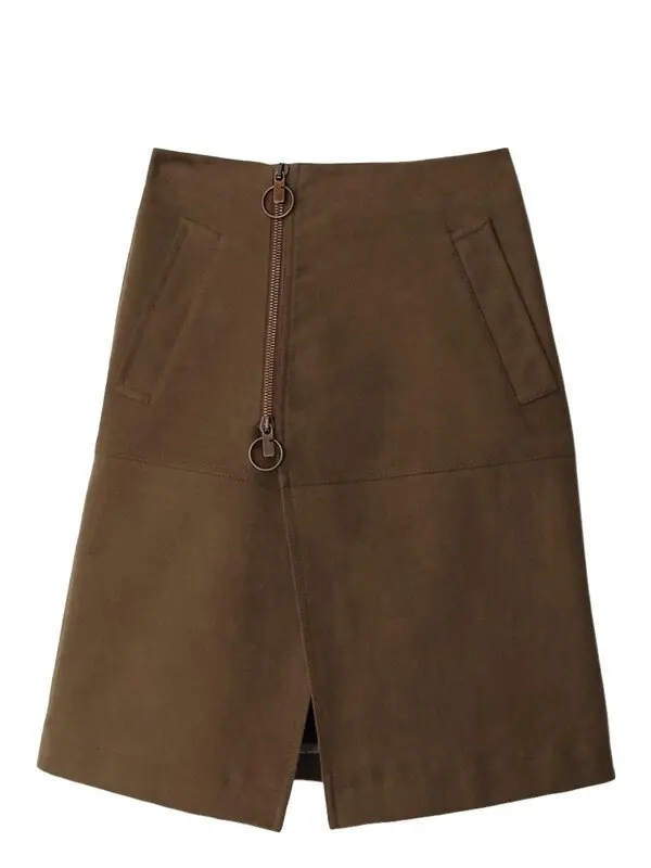 Burberry A-line High Waist Skirt - Thorns