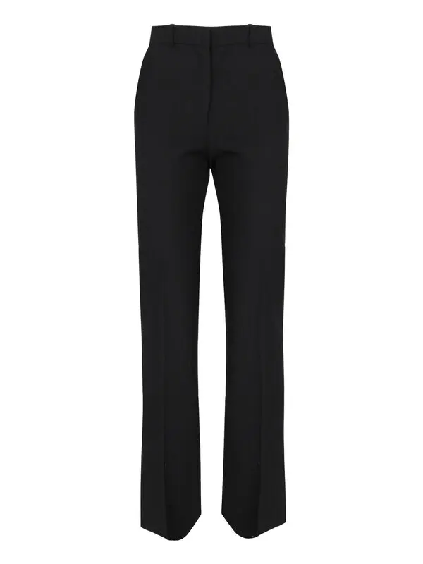 Coperni Logo-plaque Trousers - Black