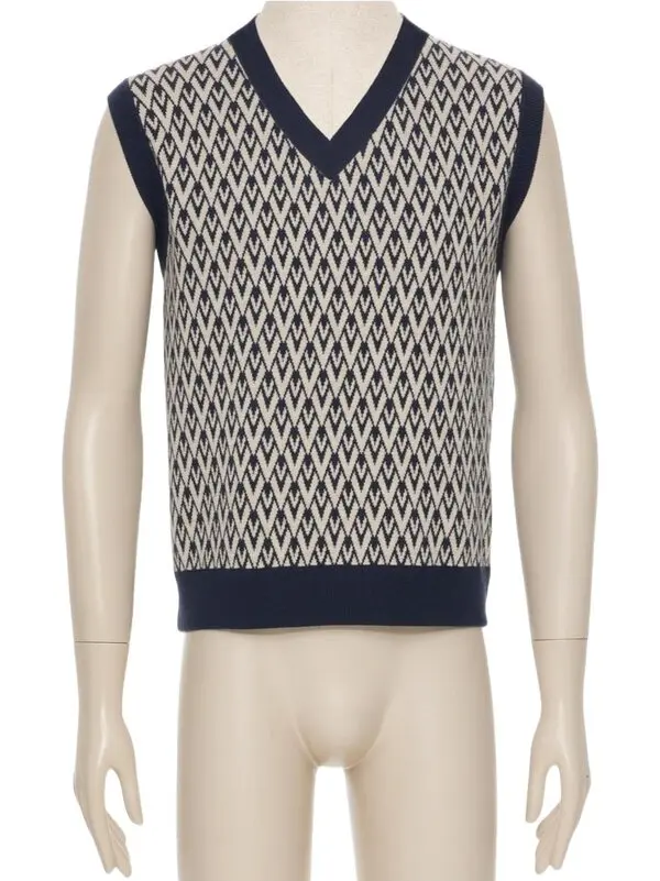 Valentino Garavani Jacquard Vest - Nude