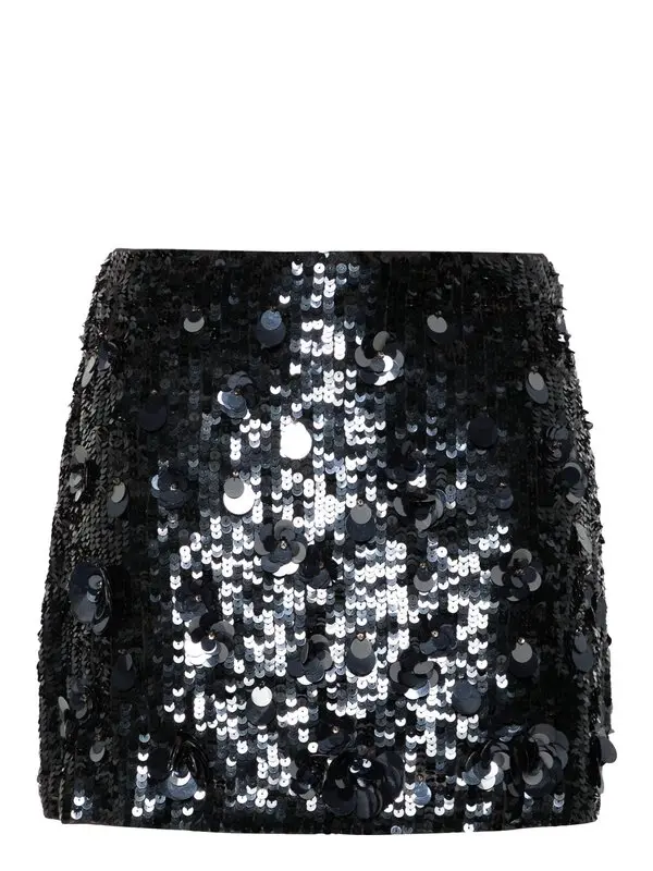 P.a.r.o.s.h Sequin Mini Skirt - Blue