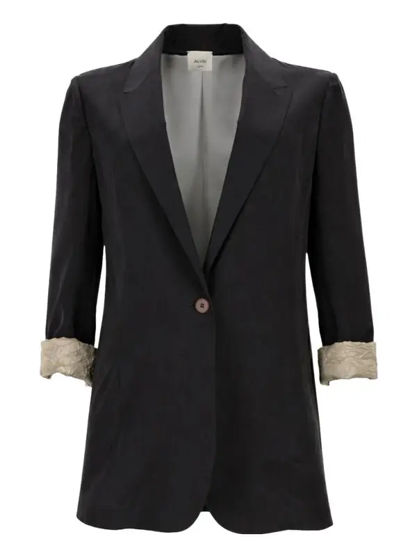 ALYSI Single-breasted Shirt - Black