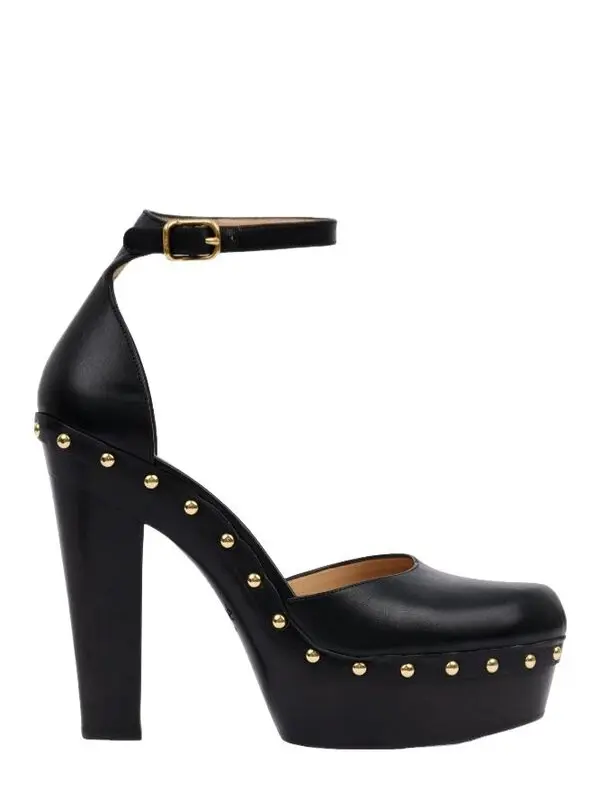 Chloé Lola Studded Platform Pumps - Black