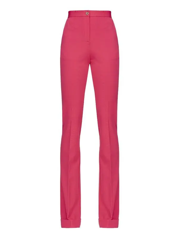 Pinko High-waist Trousers - Pink