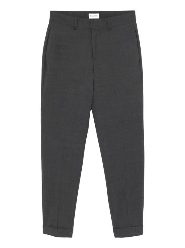 P.a.r.o.s.h Lille Tapered Trousers - Grey
