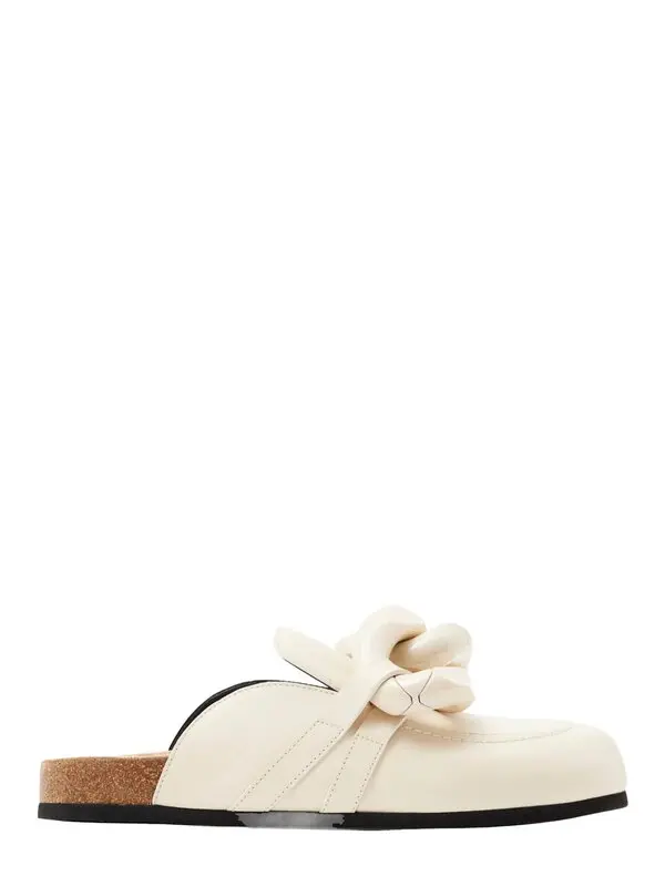 J.W.ANDERSON Chain Detail Mules - Off White