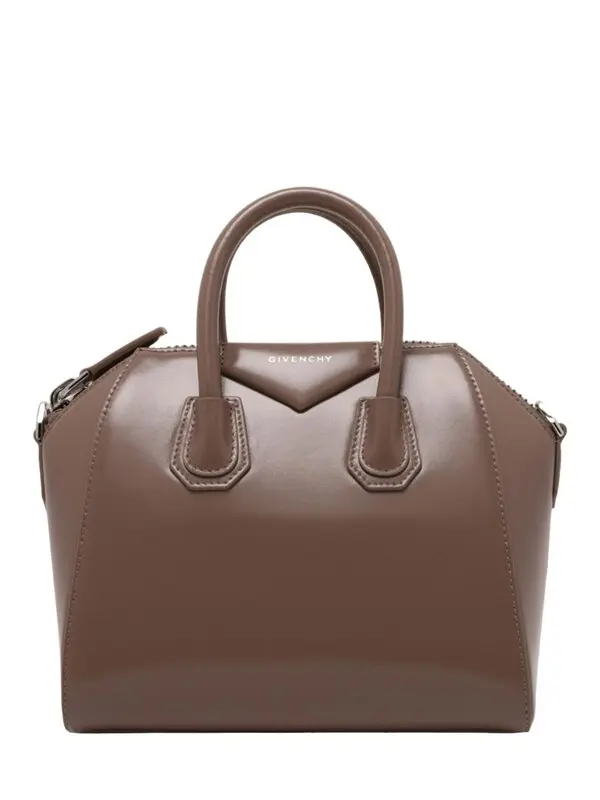Givenchy Antigona Mini Top Handle Bag - Taupe
