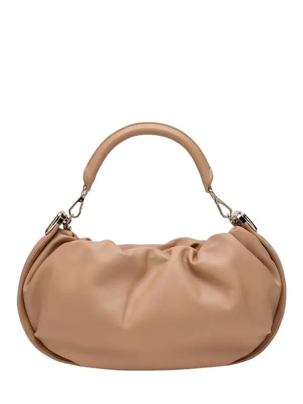 ROGER VIVIER Logo Engraved Chain-linked Tote Bag - Brown