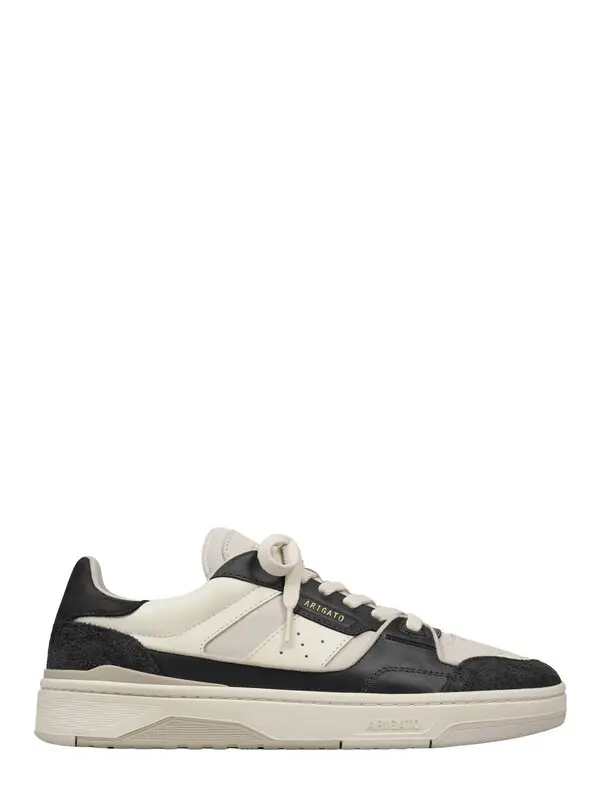 Axel Arigato Clay Lace-up Sneakers With Perforated Details - Beige/black
