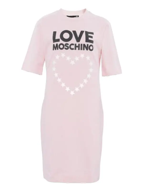 Moschino T-shirt Dress - Pink