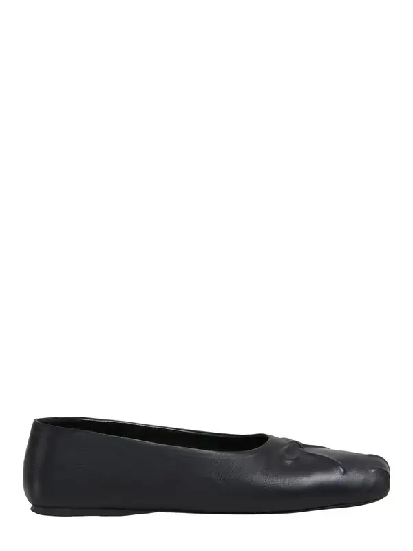 Marni Seamless Little Bow Ballet Flats - Black