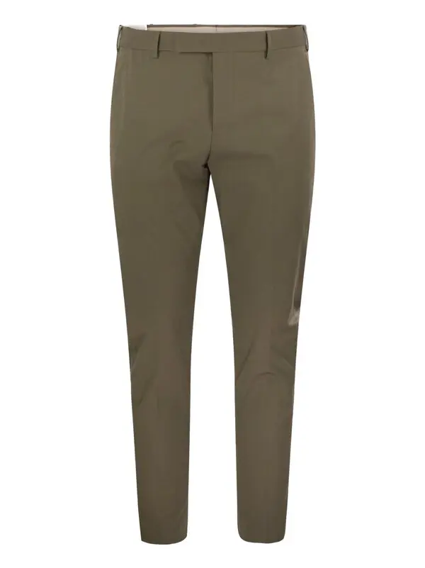 PT TORINO Dieci Slim-fit Trousers - Green