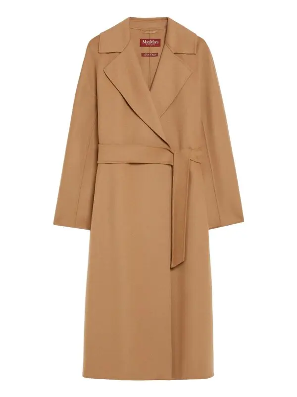 Max Mara Belted Mid-length Coat - Camel
