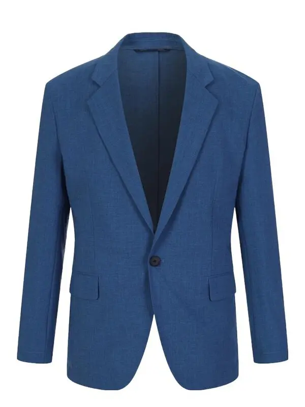 Hugo Boss Long-sleeved Suit Jacket - Blue