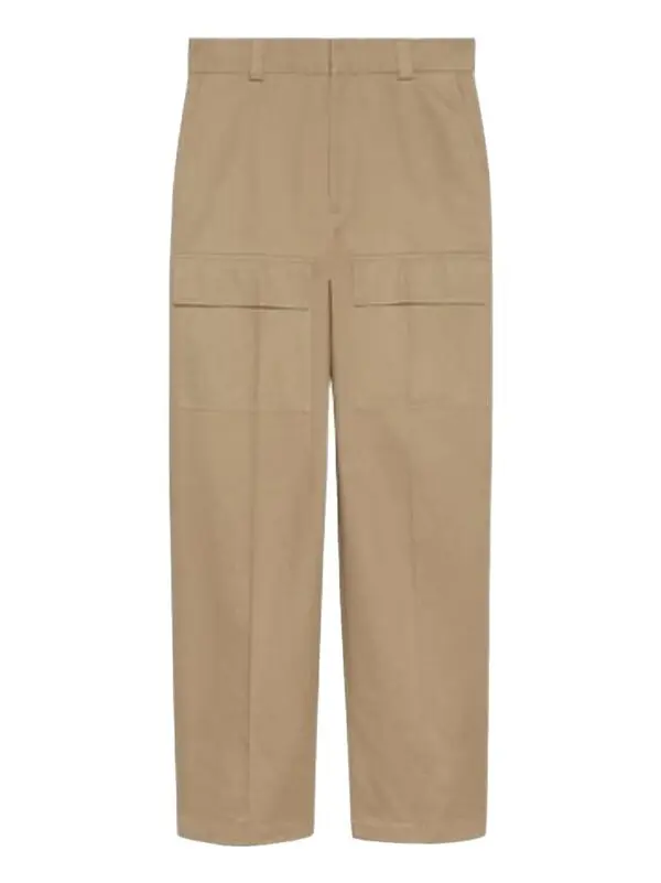Gucci Wide-leg Cargo Trousers - Brown