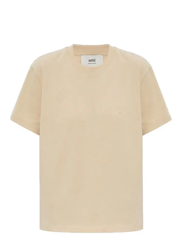 Ami De Coeur" T-shirt - Beige