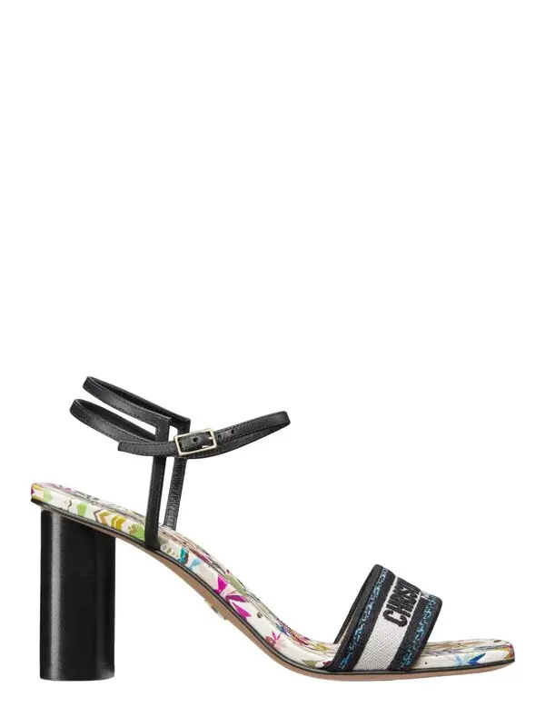Dior Dway Heeled Sandal - Black
