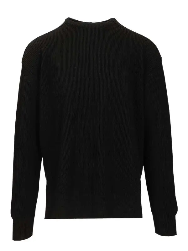 Rick Owens Jumbo Ribbed Knitted Sweater - Black