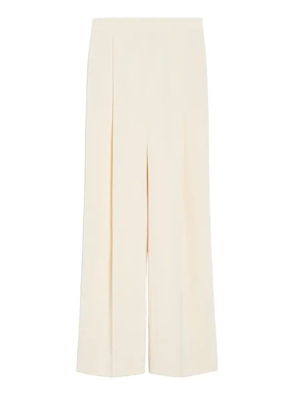 Max Mara Tailored Wide-leg Klaus Pants - Ivory