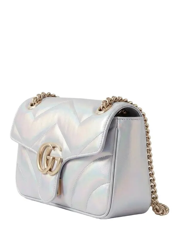Gucci Gg Marmont Small Shoulder Bag - Blue