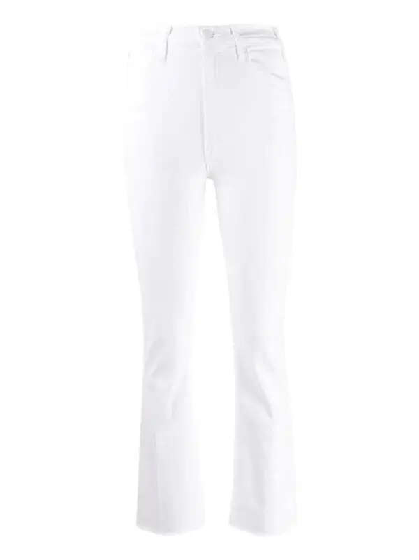 MOTHER Raw-hem Straight-leg Jeans - No