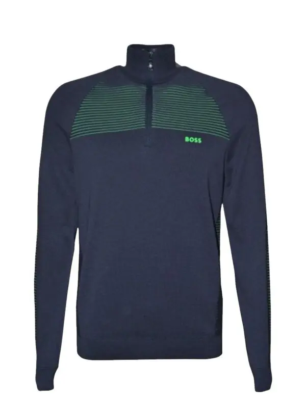 Hugo Boss Regular Fit High Neck Pullover - Black