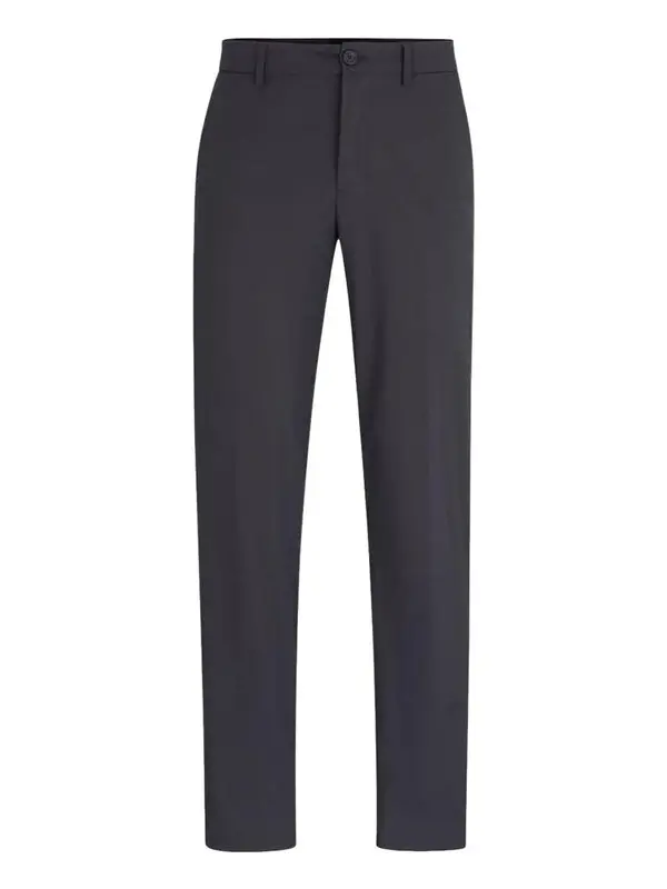 Hugo Boss Straight Leg Casual Pants - Dark Gray