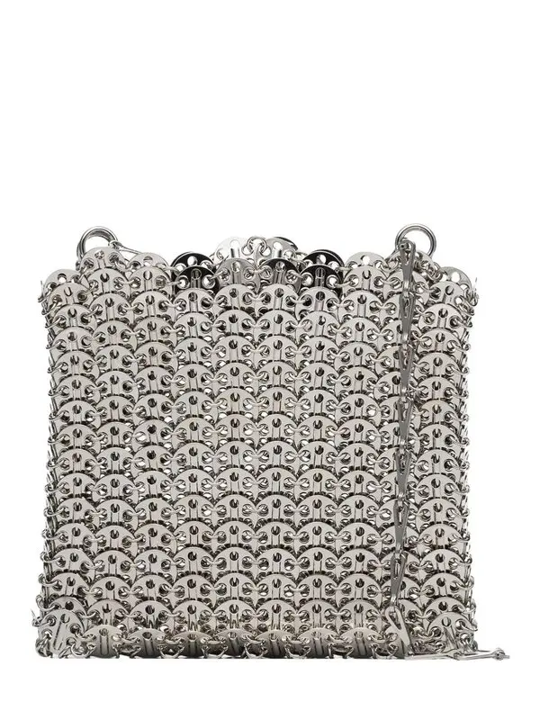 Rabanne Chain Shoulder Bag - Gray