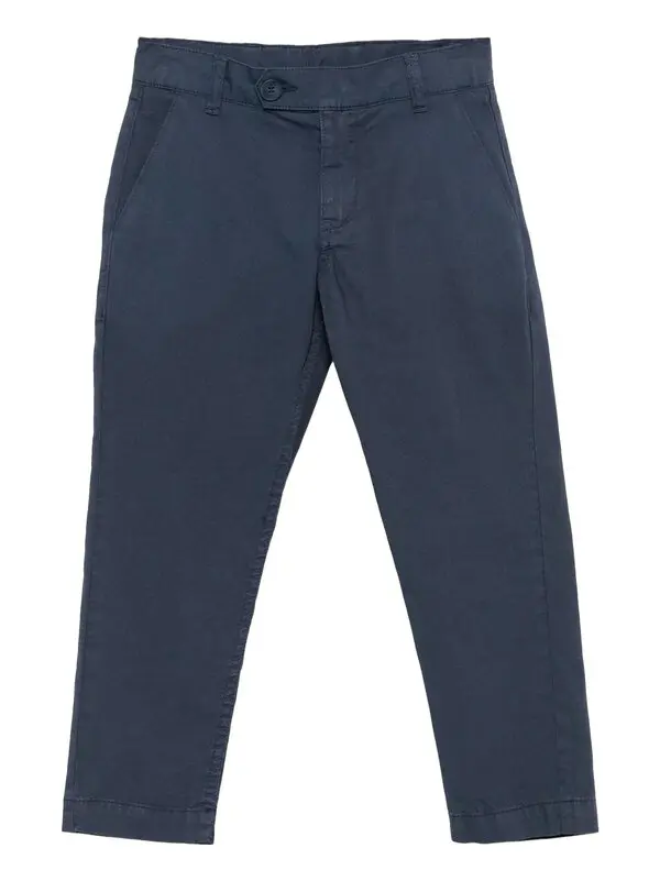 FAY Twill Trousers - Blue