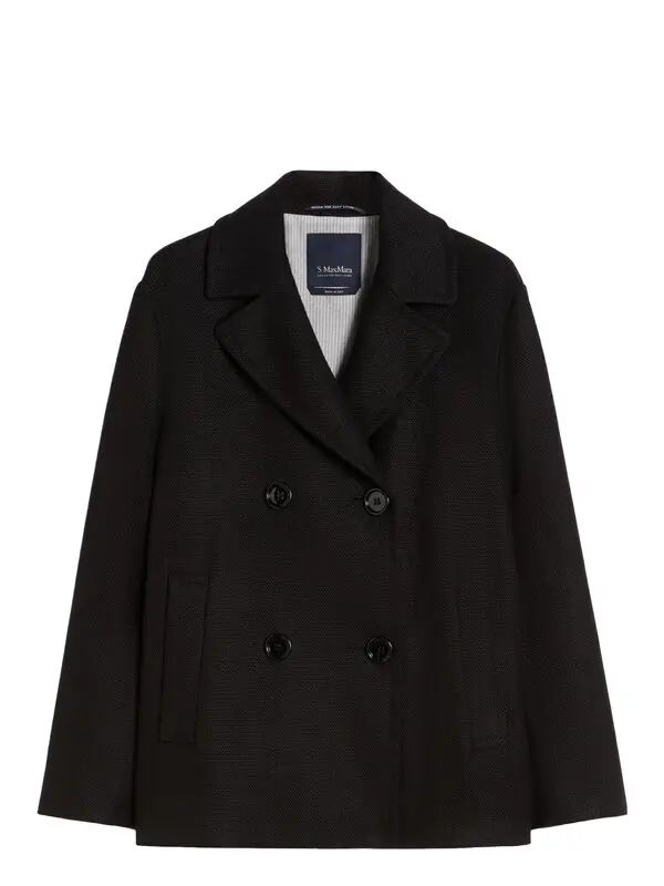 Max Mara Double Breasted Jacket - Black