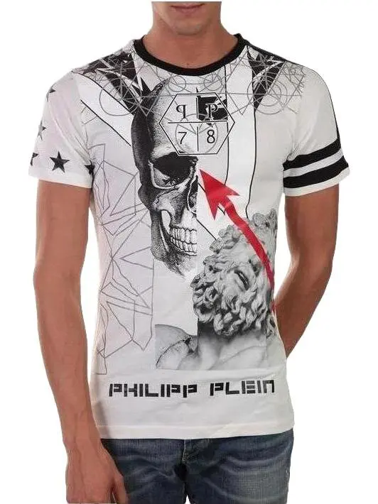 Philipp Plein Logo T-shirt - White