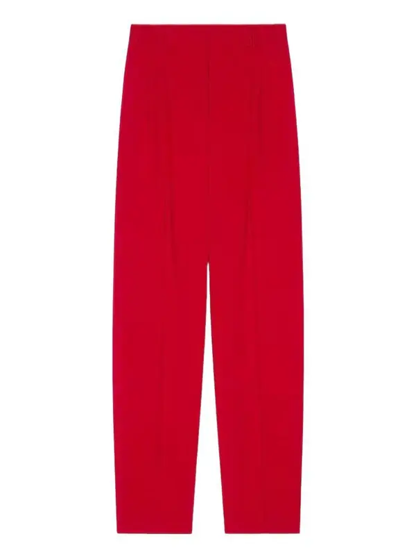 Givenchy Double Pleated Trousers - Deep Red