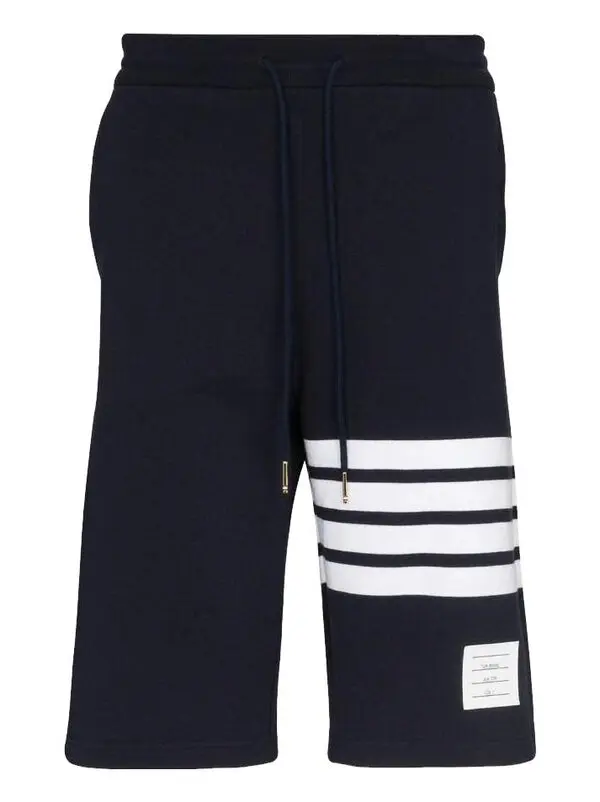 Thom Browne 4-bar Bermuda Shorts - Black