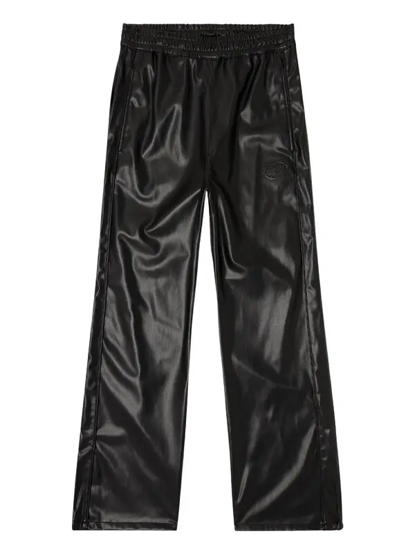 DIESEL® Embossed Logo Trousers - Black