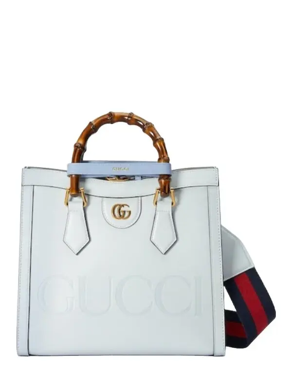 Gucci Diana Small Top Handle Bag - Blue