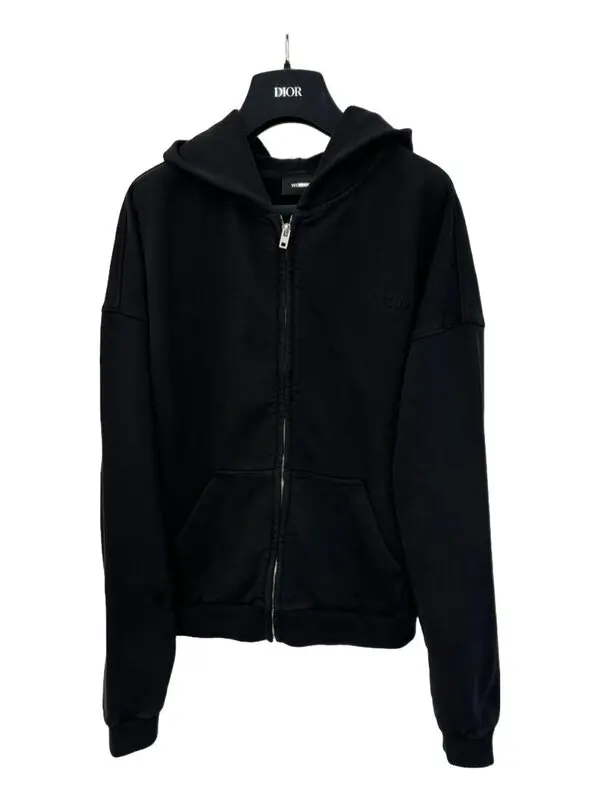 We11Done Zip-up Hoodie - Black