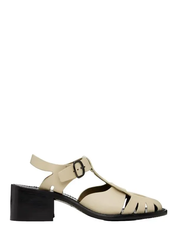 Hereu Pesca Heeled Sandals - Beige