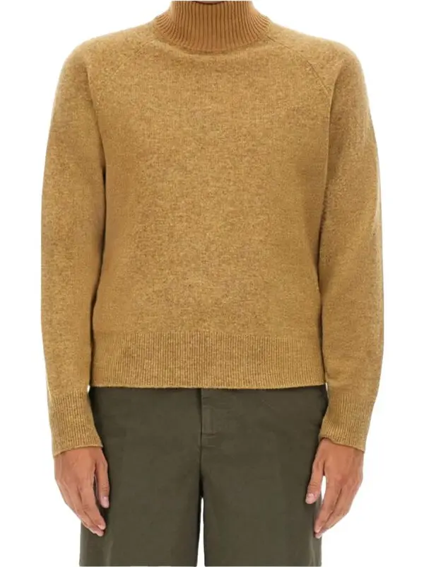 Dries Van Noten Long-sleeved Roll-neck Jumper - Brown